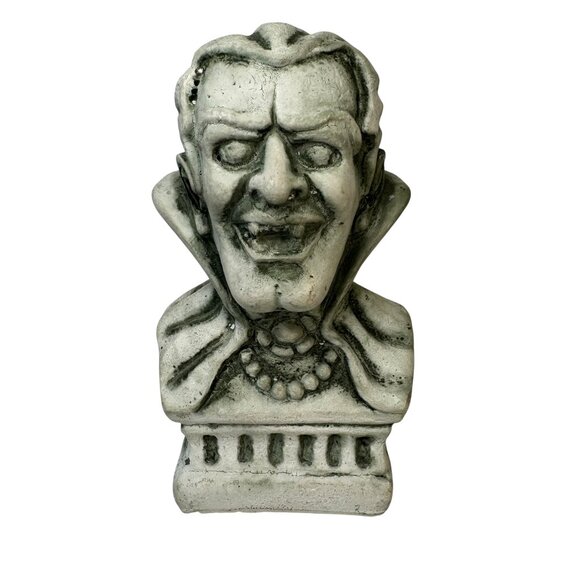 Holiday | 5 Dracula Stone Mini Bust Vampire Statue Figure Halloween ...